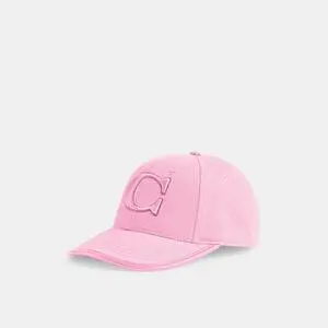 COACH Baseball Hat Vivid Pink