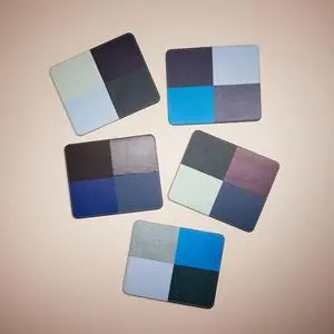 COACH Remade Colorblock Mouse Pad - Blue Multi