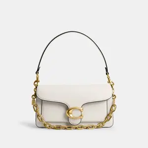 COACH Link Chain Strap - Brass