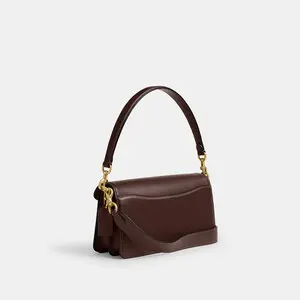 COACH Tabby Shoulder Bag 26 In Signature Canvas - Brass/maple