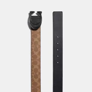 COACH Signature Buckle Cut-to-size Reversible Belt, 38mm