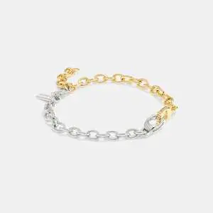 COACH Interlocking Signature Chain Bracelet