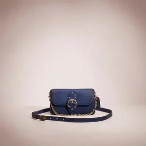 COACH Restored Beat Crossbody Clutch - Brass/deep Blue