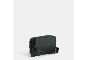 COACH Charter Slim Crossbody In Micro Signature Jacquard