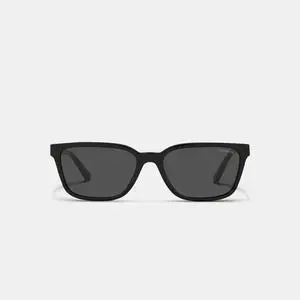 COACH Signature Workmark Square Sunglasses - Black
