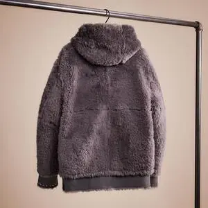COACH Upcrafted Reversible Shearling Hoodie
