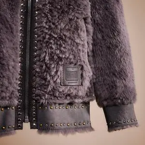 COACH Upcrafted Reversible Shearling Hoodie