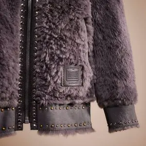 COACH Upcrafted Reversible Shearling Hoodie