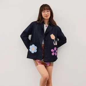 COACHTOPIA Painter's Jacket With Garden Appliqués