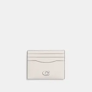 COACH Card Case Chalk