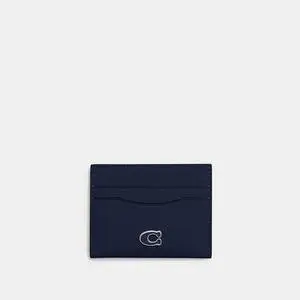 COACH Card Case Deep Blue