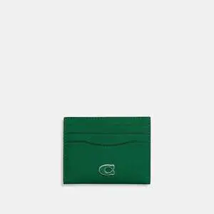 COACH Card Case Green
