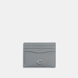 COACH Card Case Grey Blue
