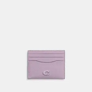 COACH Card Case Soft Purple