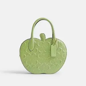 COACH Apple Bag In Signature Leather