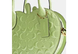 COACH Apple Bag In Signature Leather