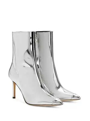 GIUSEPPE ZANOTTI 85mm Mirea Boots - Silver
