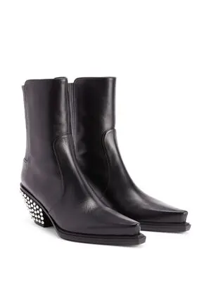 GIUSEPPE ZANOTTI Yanhira 75mm Ankle Boots - Black