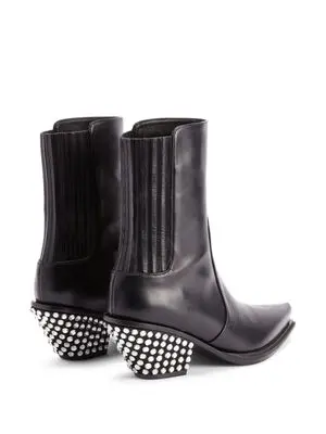 GIUSEPPE ZANOTTI Yanhira 75mm Ankle Boots - Black