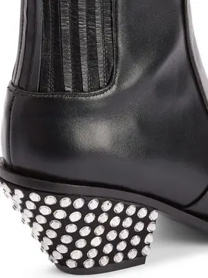 GIUSEPPE ZANOTTI Yanhira 75mm Ankle Boots - Black