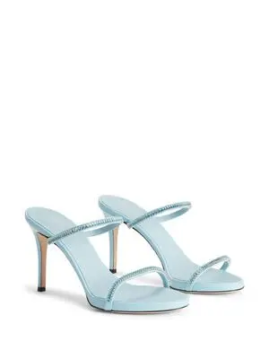 GIUSEPPE ZANOTTI Iride Crystal 90mm Sandals