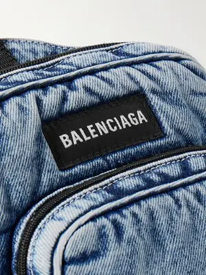 Balenciaga Explorer Nylon-twill Messenger Bag