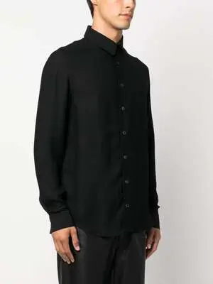 Patrizia Pepe Long-sleeved Twill Shirt