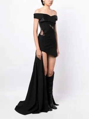 Monse Off-shoulder Corset Gown