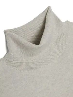 Maison Kitsuné Roll-neck Wool Jumper