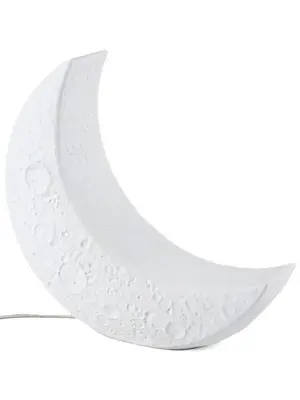 SELETTI Little Moon Lamp - White