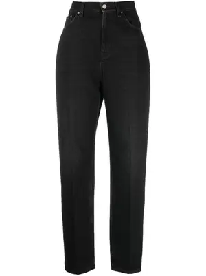 TOTEME Tapered-leg Jeans - Black