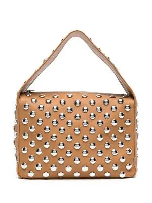 Khaite Elena Studded Shoulder Bag