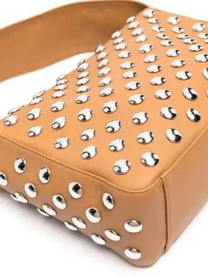Khaite Elena Studded Shoulder Bag