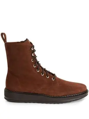 GIUSEPPE ZANOTTI Bassline Lace-up Boots - Brown