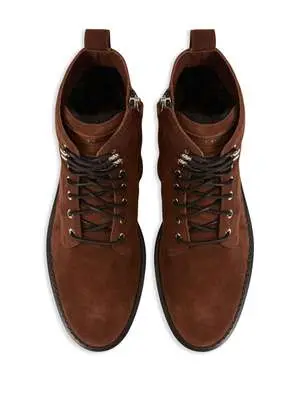 GIUSEPPE ZANOTTI Bassline Lace-up Boots - Brown