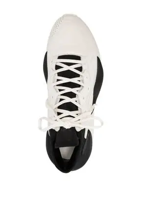 Y3 Kaiwa Leather Sneakers - White