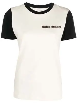 Wales Bonner Straight Hem T-shirts For Women