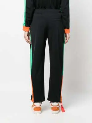 WALES BONNER Logo-patch Track Pants - Black