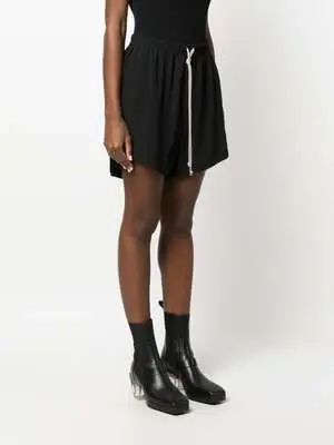 Rick Owens Wide-leg Short - Black