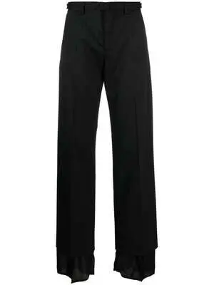 MAISON MARGIELA High-waisted Flared Trousers