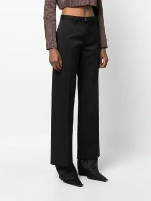 MAISON MARGIELA High-waisted Flared Trousers