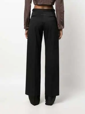 MAISON MARGIELA High-waisted Flared Trousers