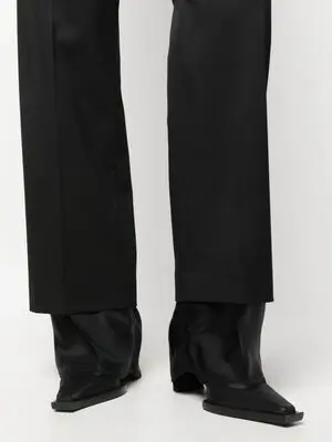 MAISON MARGIELA High-waisted Flared Trousers