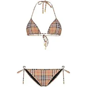 Burberry Vintage Check Bikini - Brown