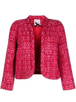 EDWARD ACHOUR PARIS Cropped Tweed Jacket