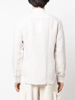 Orlebar Brown Giles Linen Shirt - Neutrals