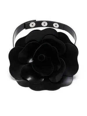 Philosophy Di Lorenzo Serafini Floral-appliqué Choker - Black