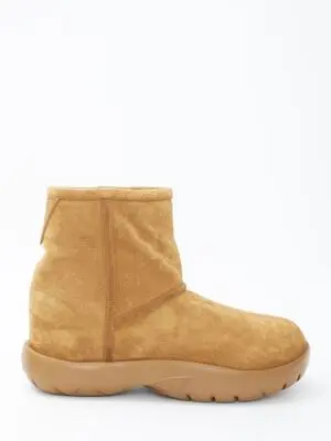 Bottega Veneta Snap Ankle Boots - Brown