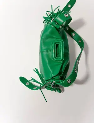 Maje Smooth Leather Mini Miss M Bag