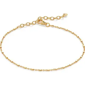 Monica Vinader Station Chain Bracelet - Gold